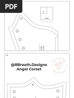 Free Underbust Corset Pattern PDF | PDF | Components | Joining
