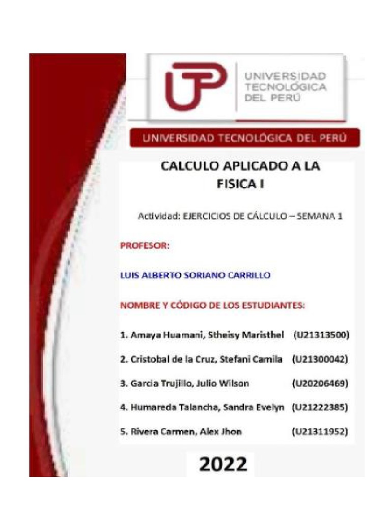 Tarea Sem 4 - Alculo A La Fisisica | PDF