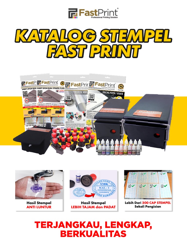 Jasa Pembuatan dan Desain Stempel | PDF