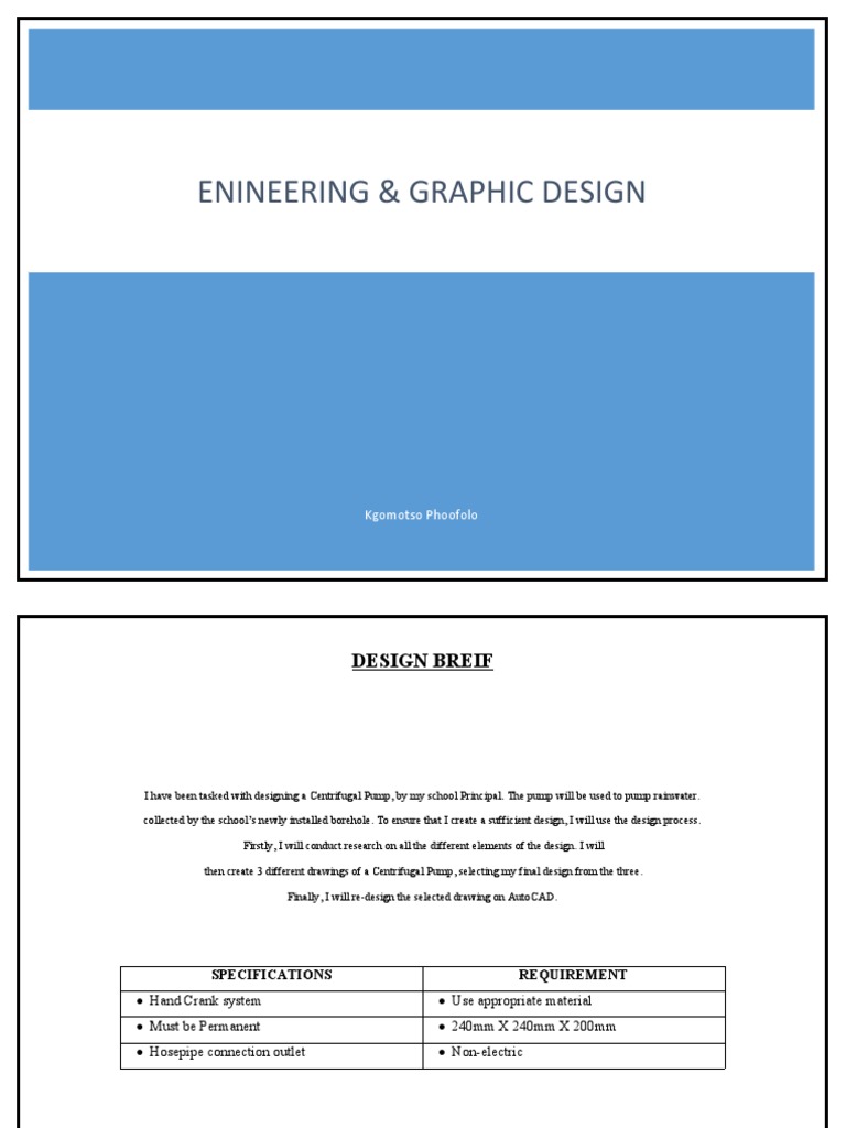 EGD PAT - Research | PDF | Plumbing | Pump