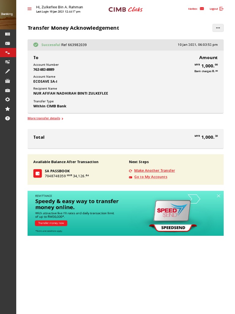 CIMB Clicks 2 | PDF