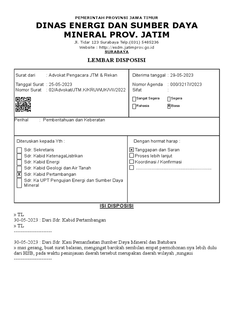 .Pemberitahuan Dan Keberatan HSB | PDF