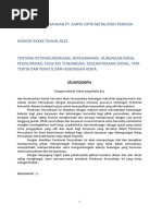 Contoh Addendum PKWT | PDF