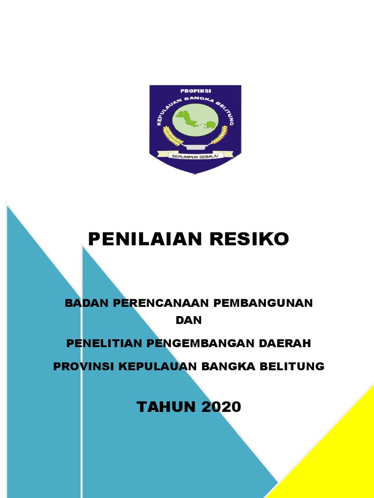 BUKU PETA RESIKO Bappeda 2020 | PDF