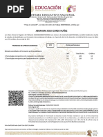 Certificado de Secundaria Erick | PDF