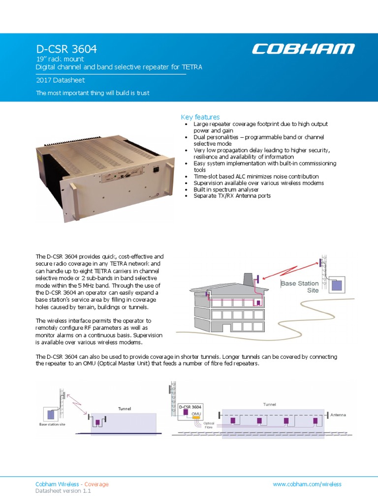 D-CSR3604 Rack Mounted - Datasheet | PDF | Wireless | Duplex ...
