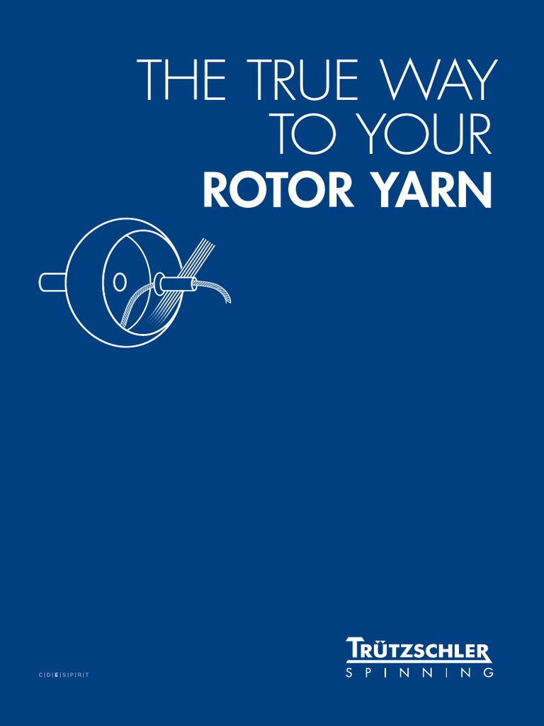 Rotor Spinning EN | PDF | Spinning (Textiles) | Yarn