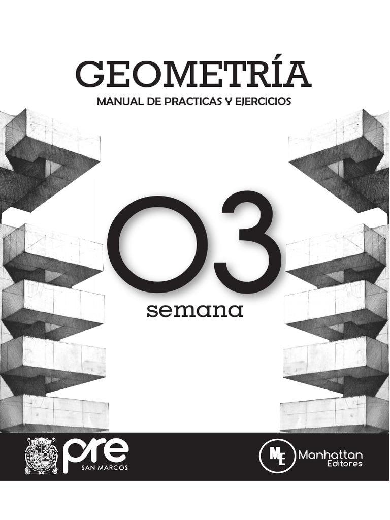 GEOMETRÍA Semana3 | PDF | Triángulo | Geometría Elemental