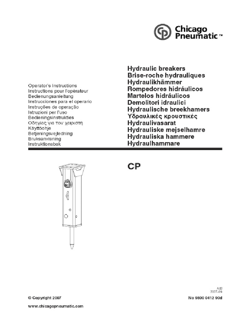 Manuales CP100 CP150 CP200 CP300 CP 400 | PDF