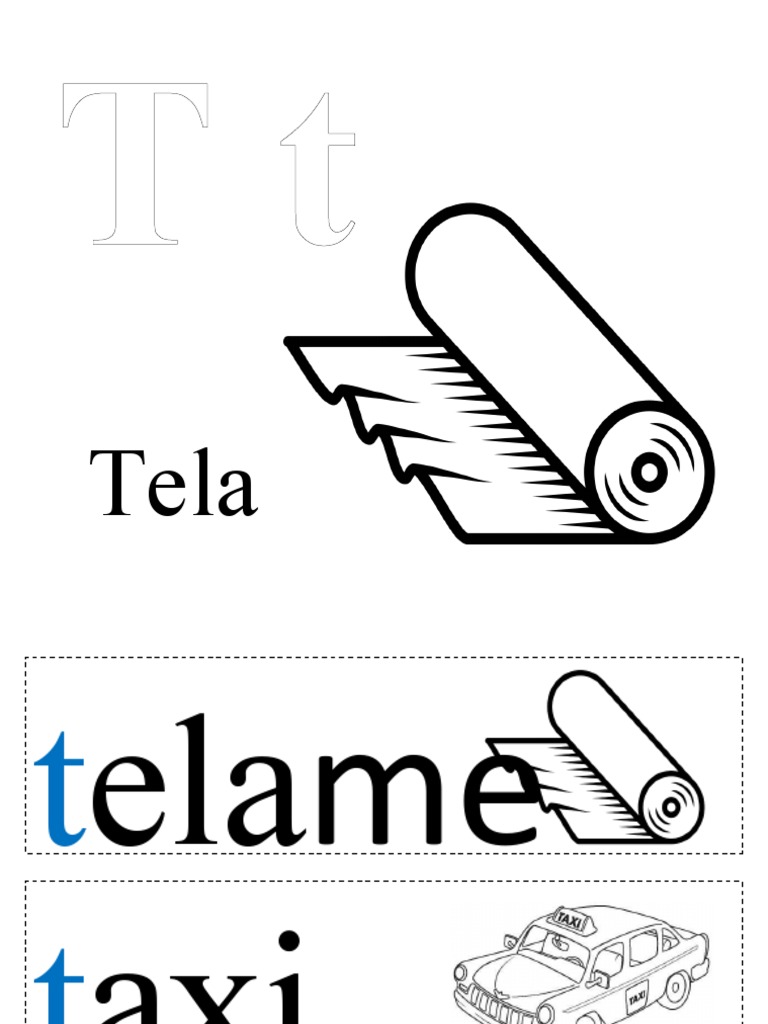 Palabras Con T T Cuento Parte 4 | PDF