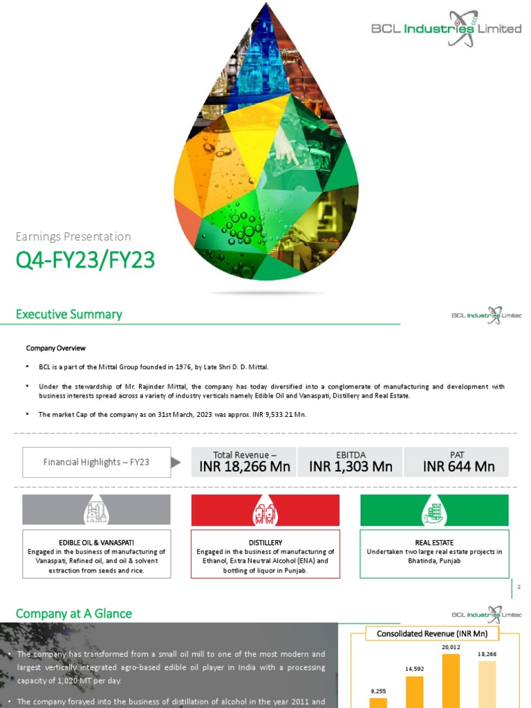 Q4-FY23/FY23: Earnings Presentation | PDF | Equity (Finance) | Business Economics