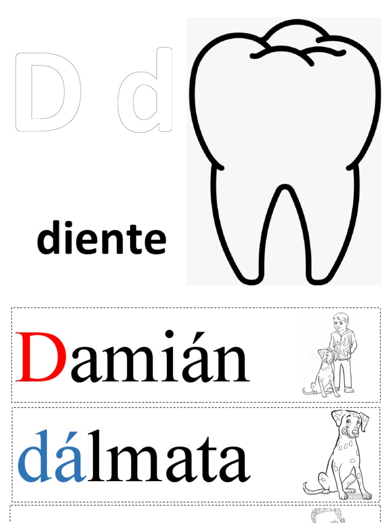 Palabras Con D D Cuento 10 | PDF