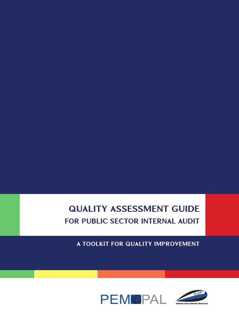 Pempal Iacop Quality Assessment Guide Eng | PDF | Internal Audit | Audit