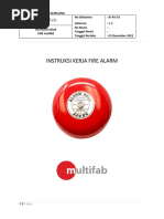 Komponen MCFA Fire ALARM Gedung Arfan | PDF