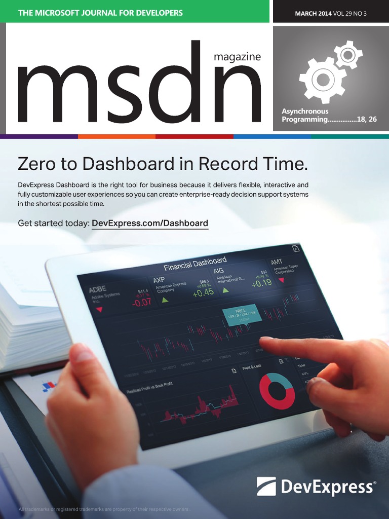 Magazine: The Microsoft Journal For Developers | PDF | User (Computing ...