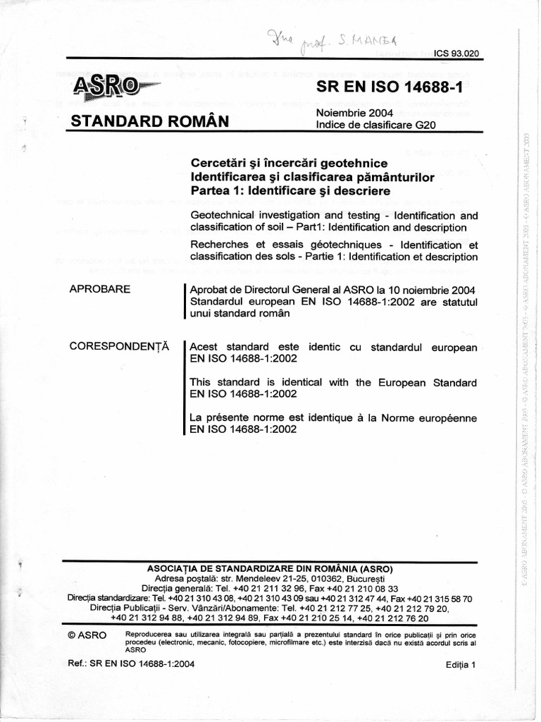 SR en Iso 14688-1 | PDF