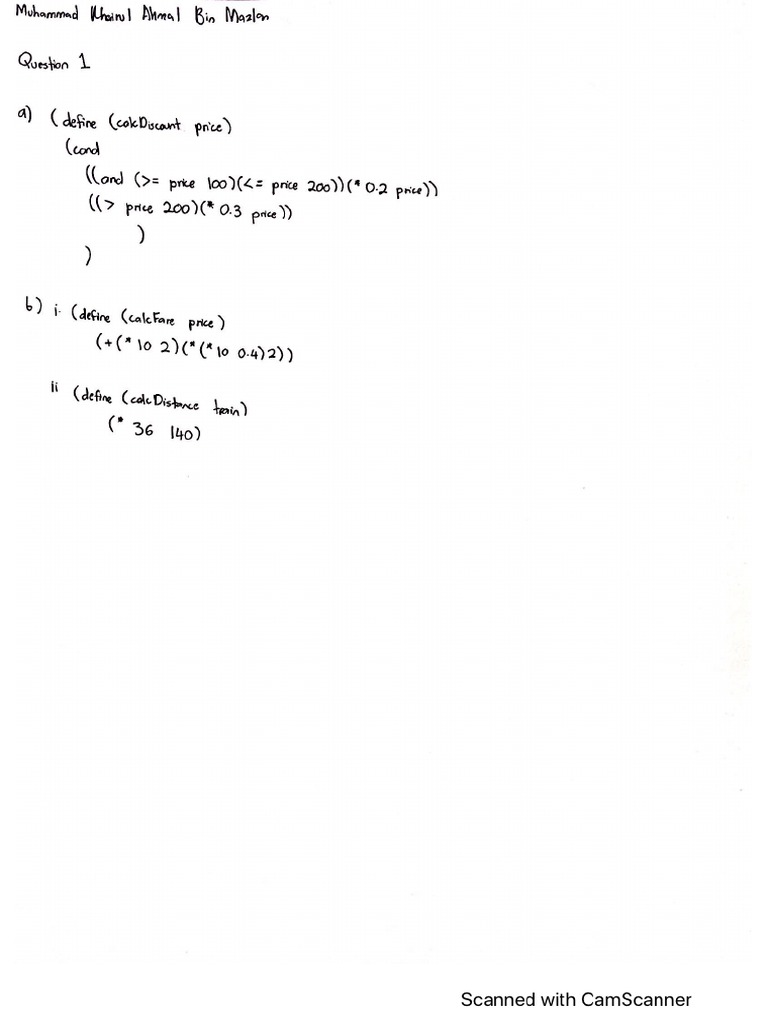 MUHAMMAD KHAIRUL AKMAL BIN MAZLAN-CSC305 | PDF