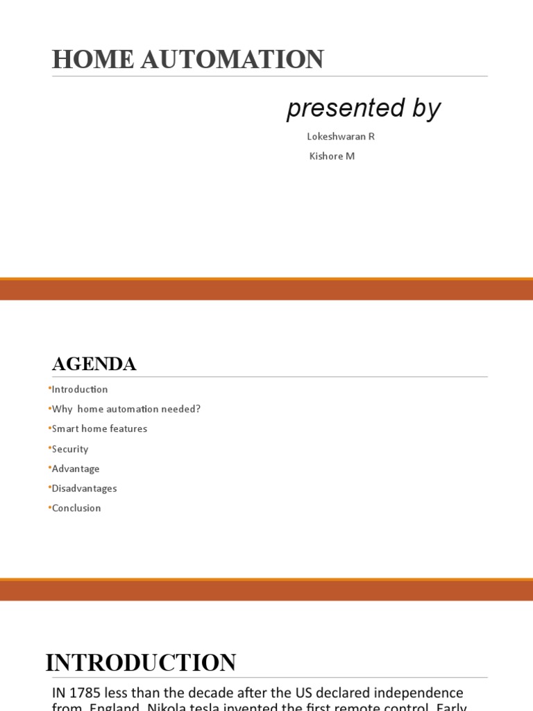 Home Automation | Download Free PDF | Home Automation | Automation