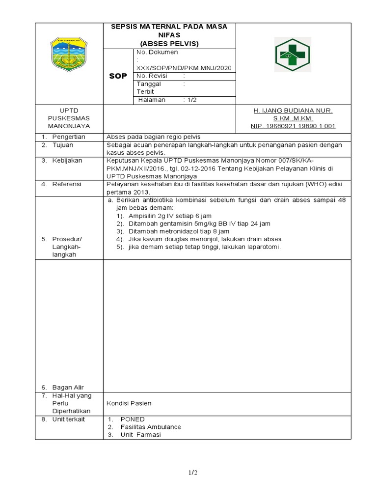 Sop Abses Pelvis | PDF