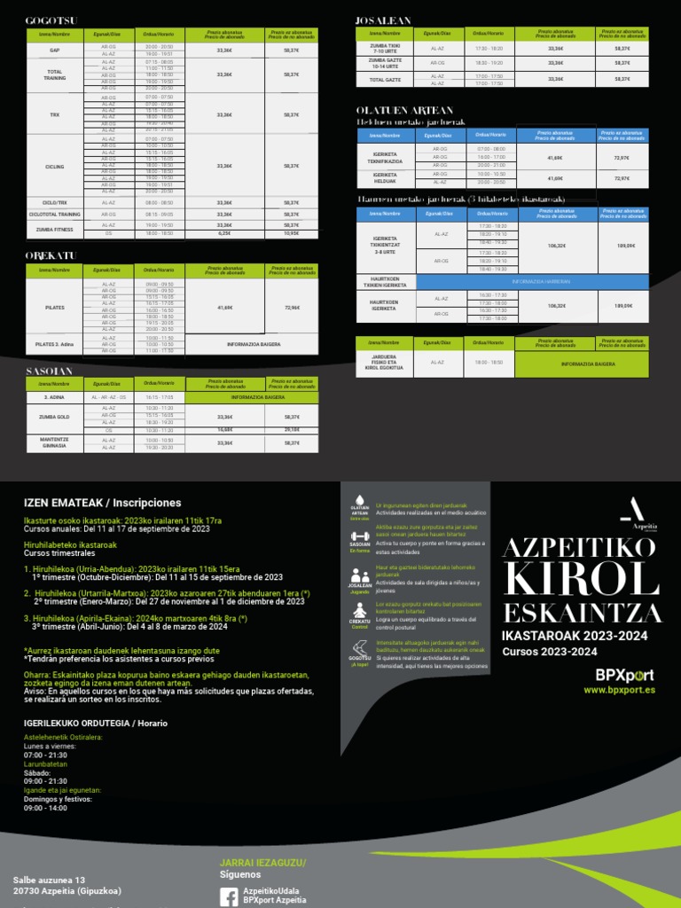 Díptico Azpeitia | PDF