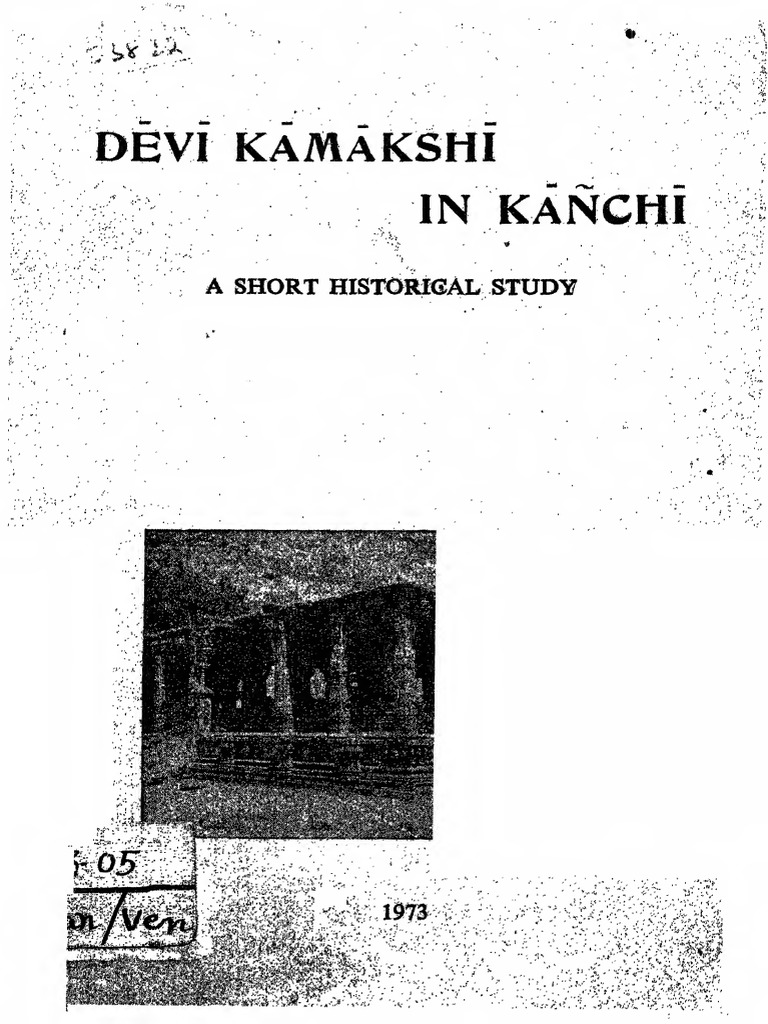2015.107831.Devi Kamakshi in Kanchi Text | PDF | Vedas | Indian Religions