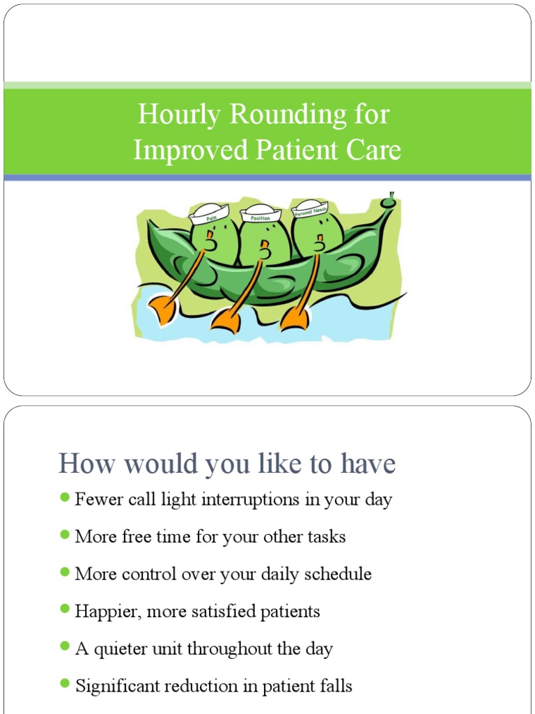 Hourly Rounding For Improved Patient Care | PDF | Patient | Nursing