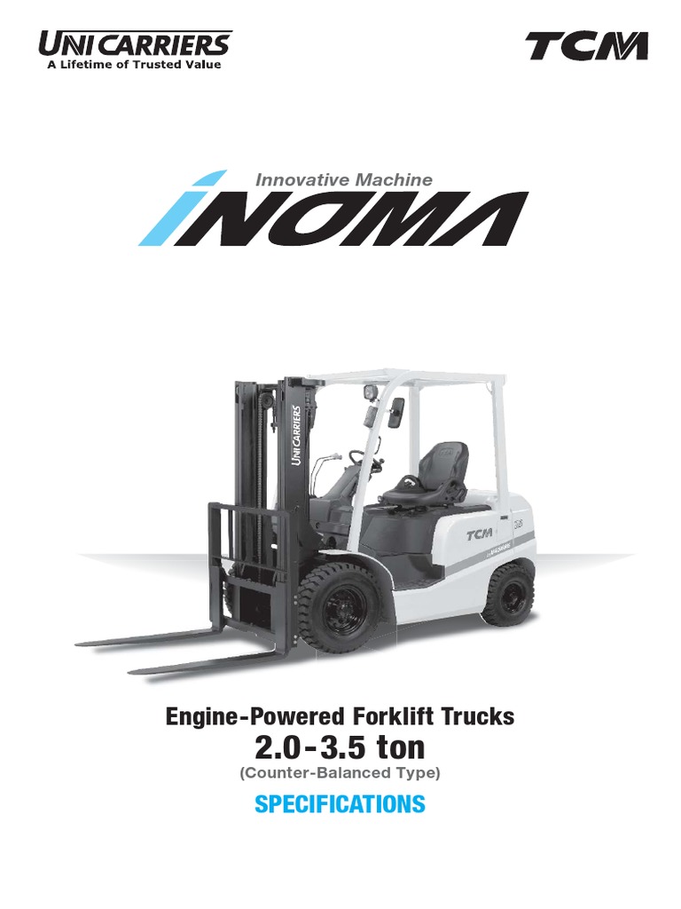 iNOMA 2.0-3.5C240 SPEC-specsheet | PDF | Engines | Manual Transmission