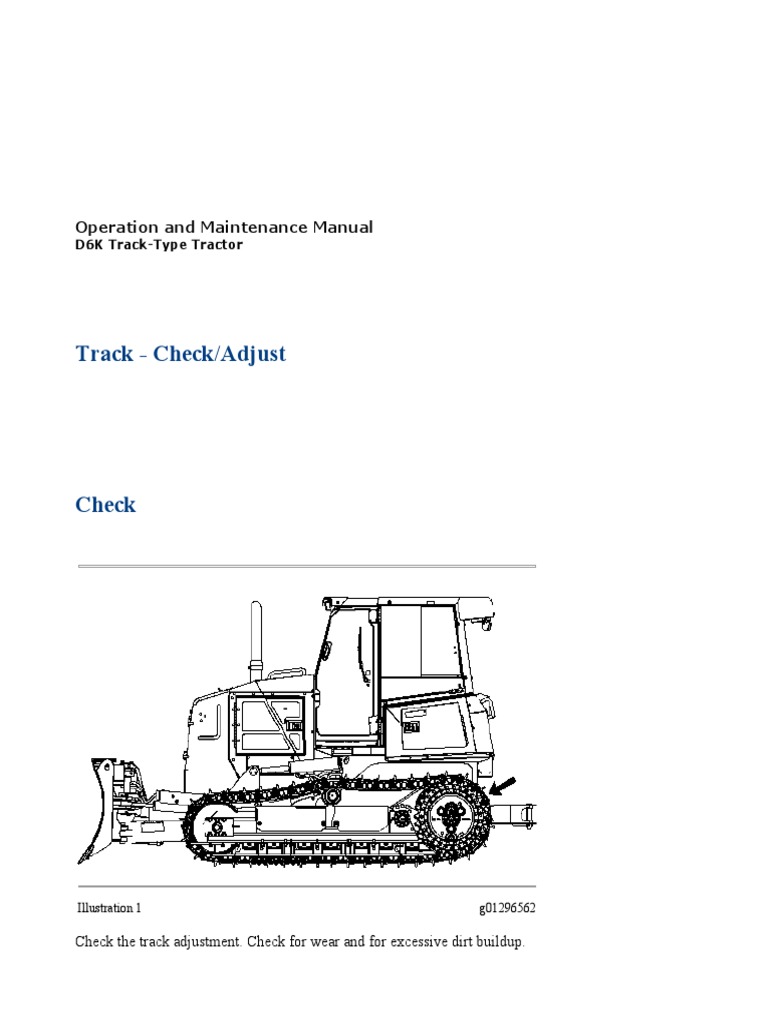 D6K Track Adjust | PDF | Valve | Mechanical Engineering