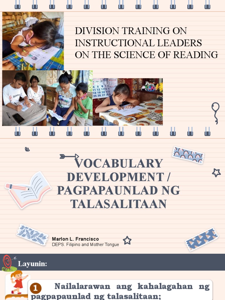 Vocabulary Development | PDF
