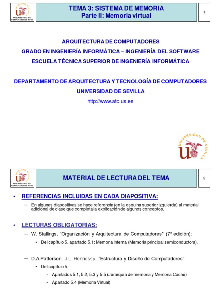 IS AC T3 SISTEMA DE MEMORIA 2020 2021 MEM VIRTUAL v4 | PDF | Almacenamiento de datos de la ...