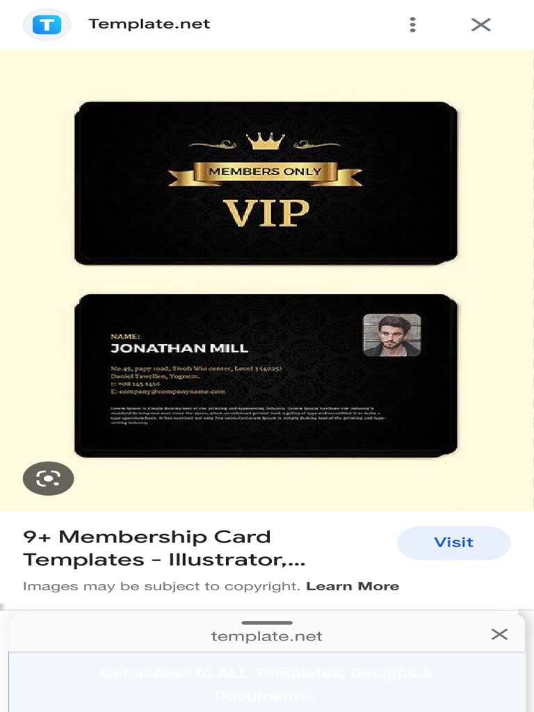 Celebrity Fan Card - Google Search | PDF