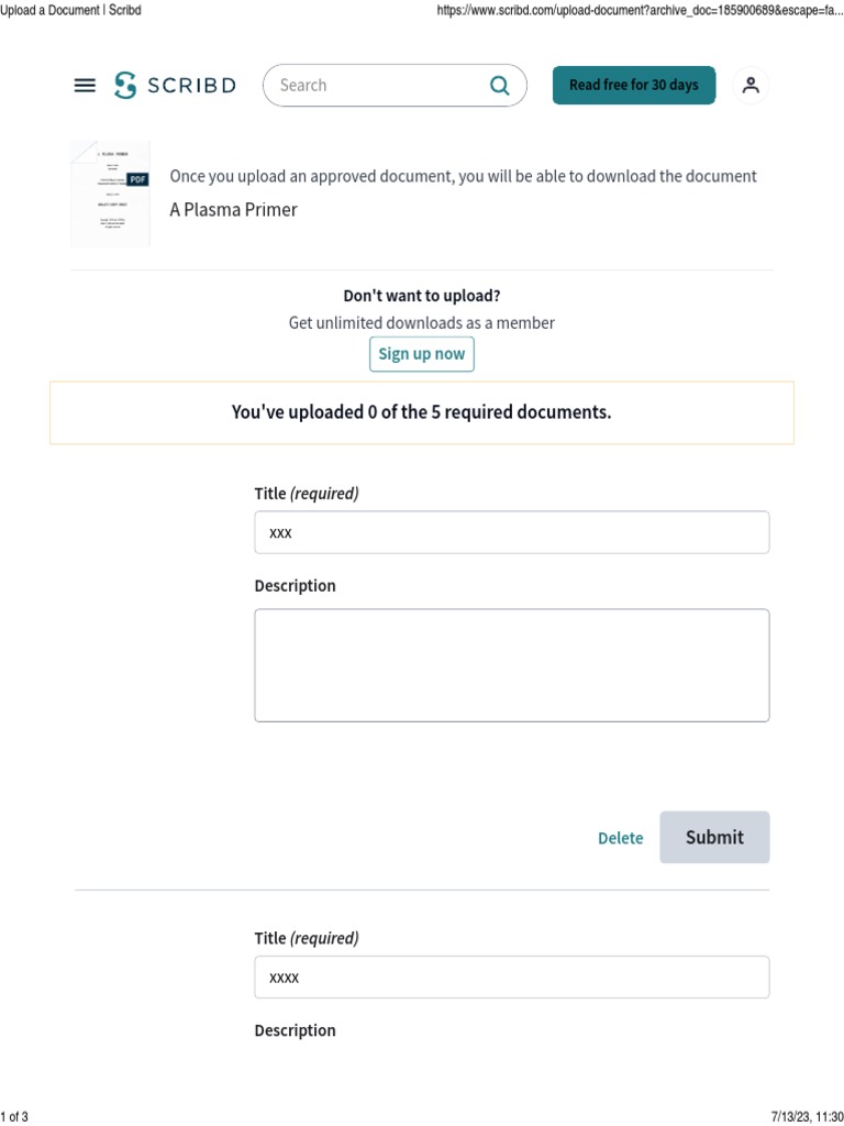XXXXX | PDF | Scribd | Information Technology