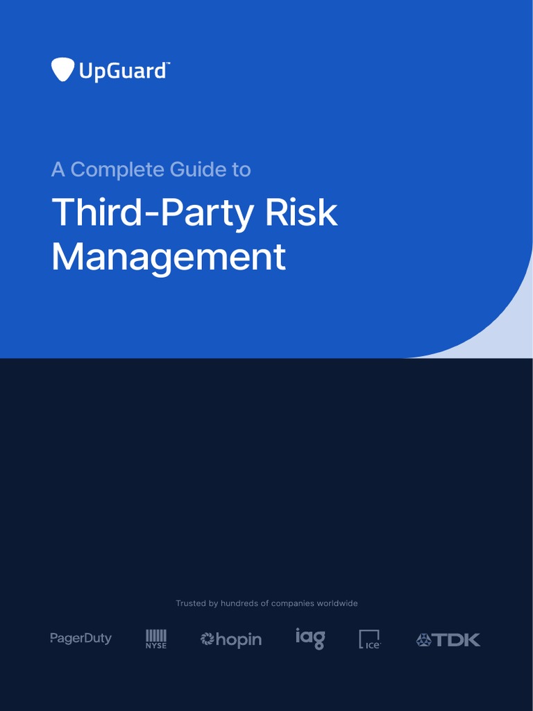 Ebook - A Complete Guide To Third-Party Risk Management | Download Free ...
