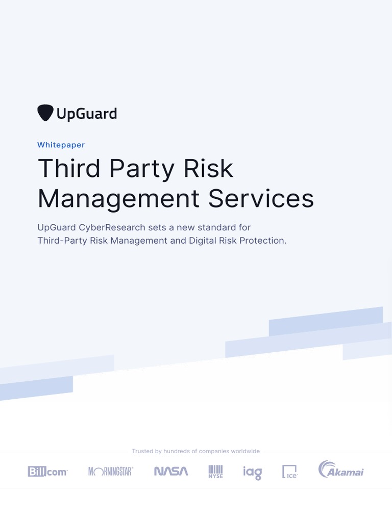 Third-Party Risk Management Guide | PDF | Security | Computer Security