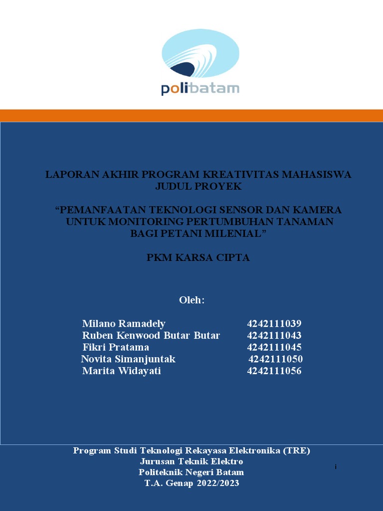 Laporan Akhir - PBL - TRE - Semester 4 | PDF | Seni | Komputer