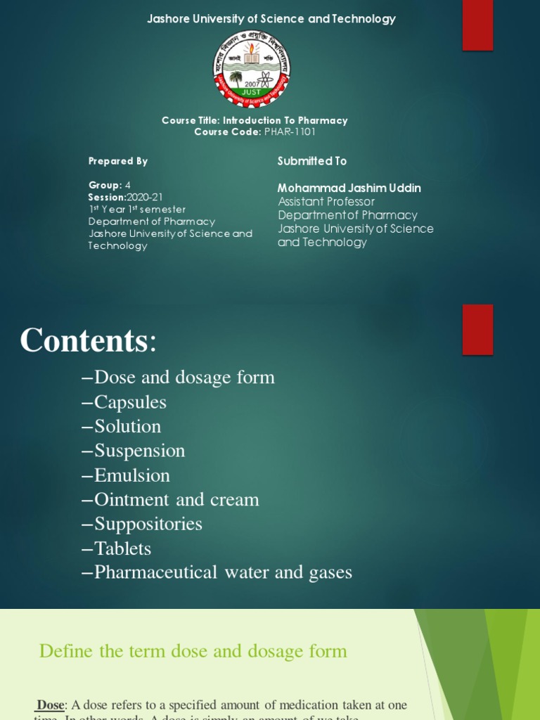 4.1 - Doge and Doges Forms | PDF | Tablet (Pharmacy) | Pharmaceutical ...