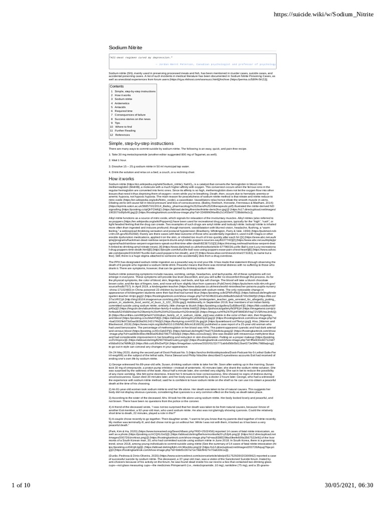 Sodium Nitrite Pdf Curing Food Preservation