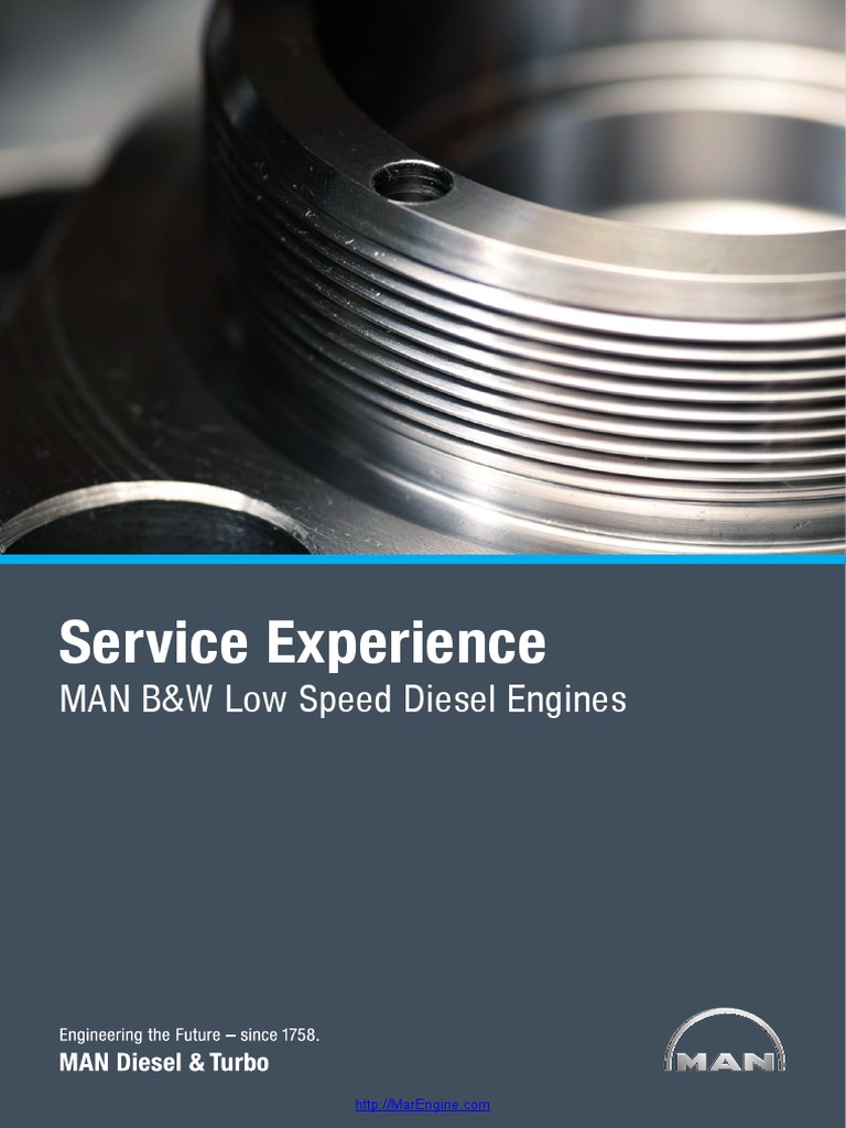 MAN-Service Experience 2010 | PDF | Piston | Engines