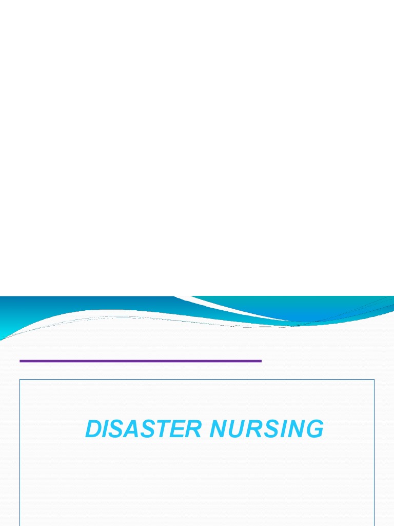 Disaster Nursing | PDF | Hazards | Emergency Management