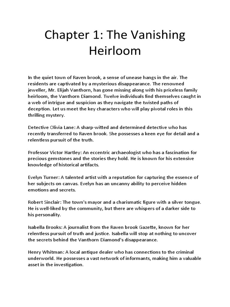 Shadow of Deception | PDF | Mystery, Thriller & Crime Fiction | General ...