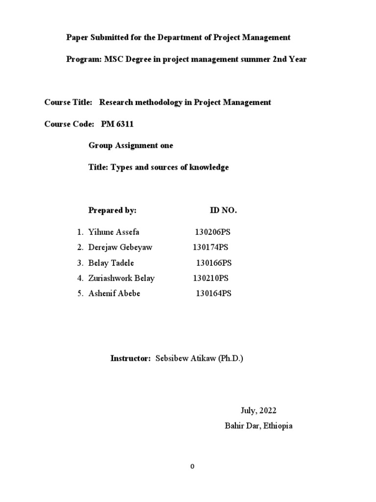 Assignment One Pdf Rationalism Empiricism