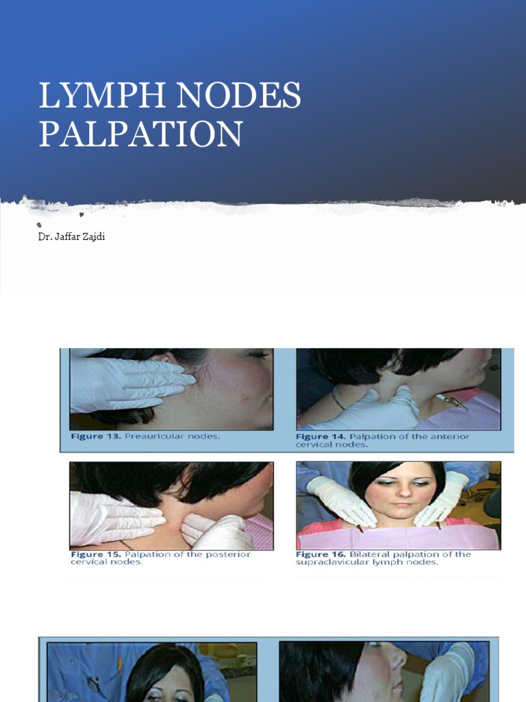 Lymph Nodes Palpation Pdf