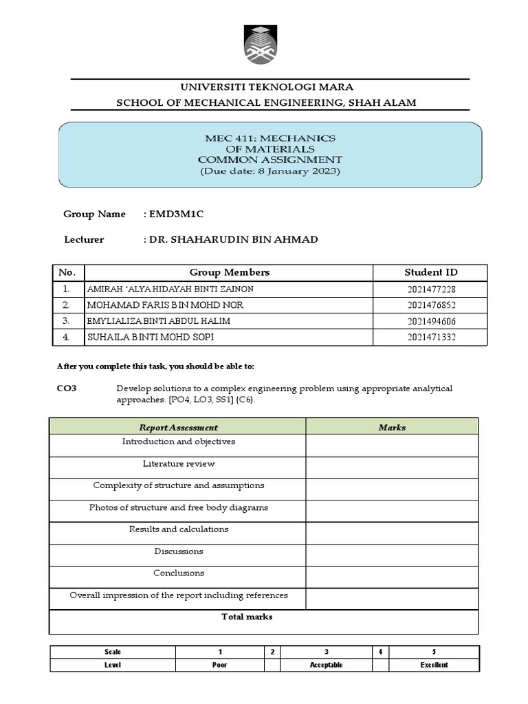 Engineering Students' Rack Design | PDF | Buckling | Stress (Mechanics)