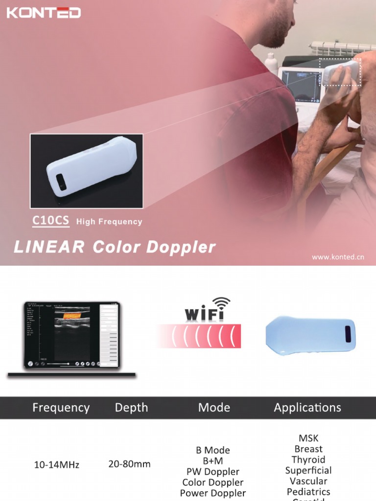 c10cs Linear Color Doppler Probe Konted | PDF