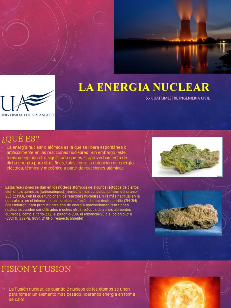 La Energia Nuclear | PDF | La energía nuclear | Fisión nuclear