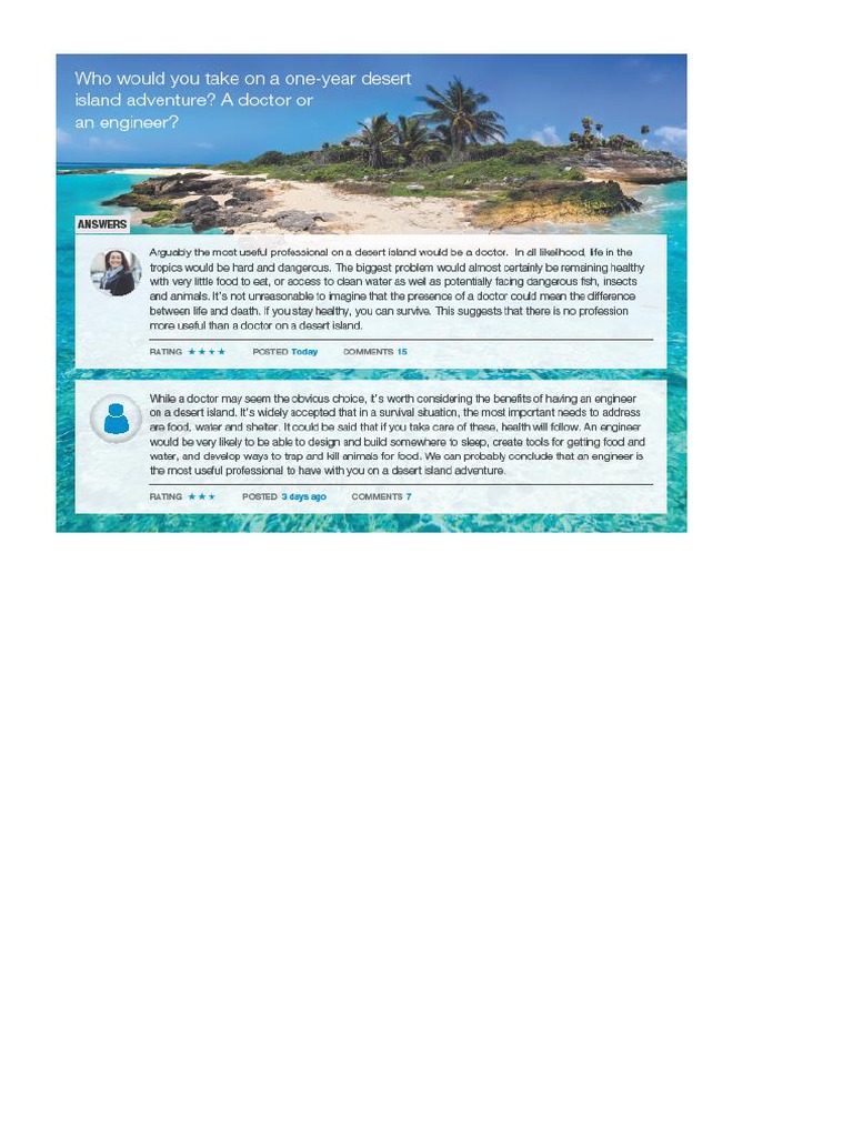 Keynote Advanced SB Unit 1 Writing Text Page 17 | PDF