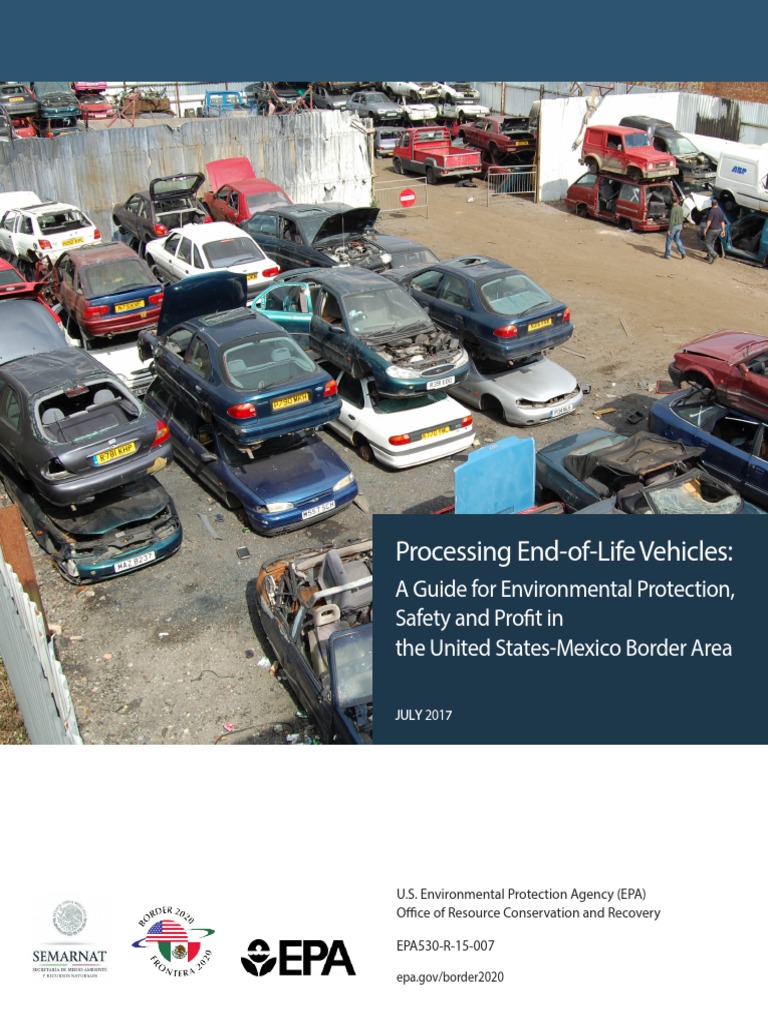 Eol Vehicle Guide Final English | PDF | Waste | Recycling