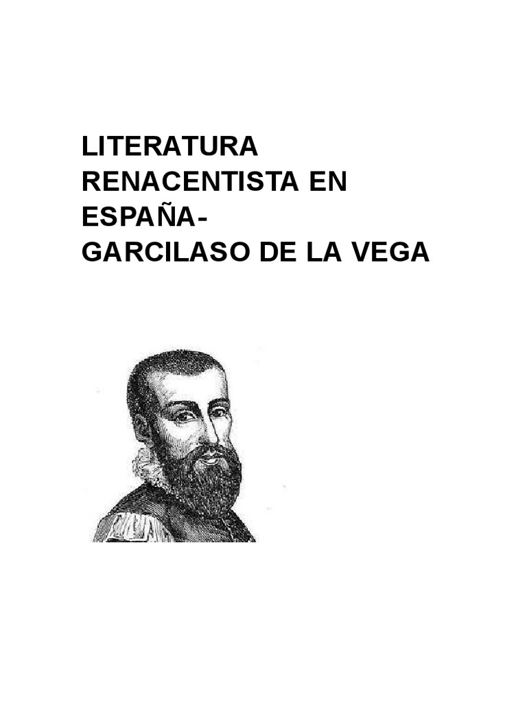 Guion Garcilaso de La Vega_ (9) | PDF | Sonetos | Metro (poesía)