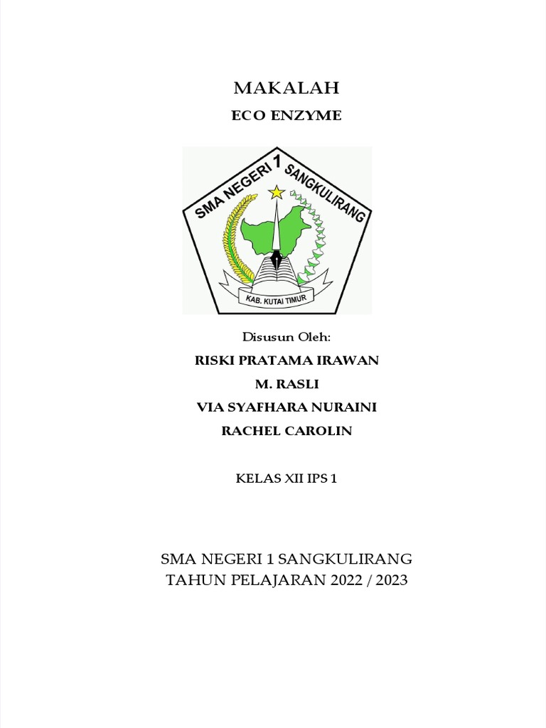 PDF Makalah Eco Enzyme - Compress | PDF