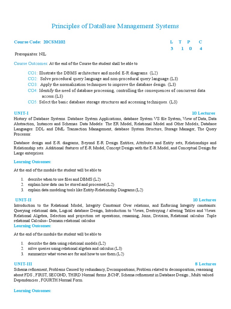 Database Management Systems Principles | PDF | Databases | Relational Model